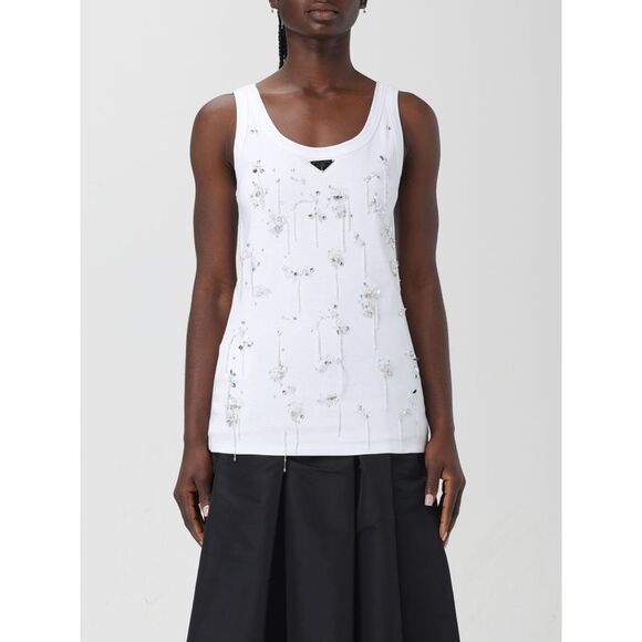Prada | Sweaters | Prada Top Woman White | Poshmark